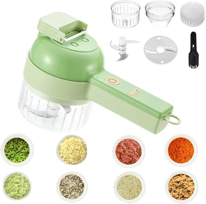 4 in 1 Portable Electric Vegetable Cutter Set – Neo Grab